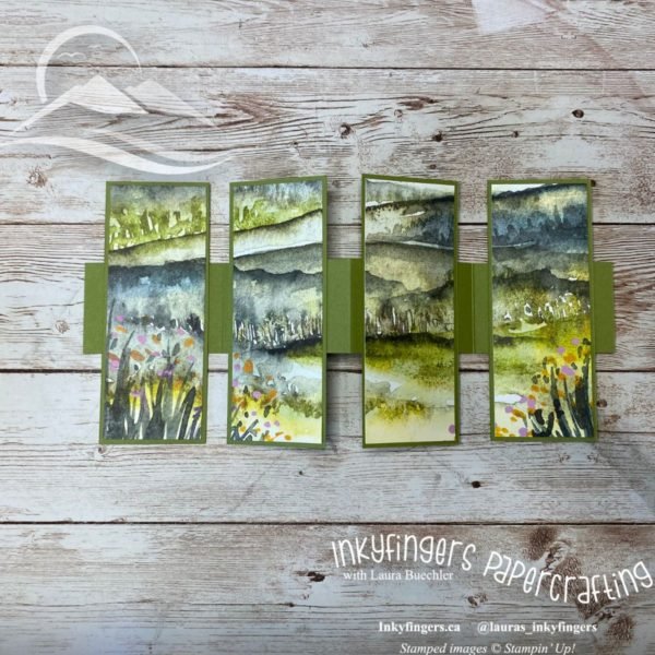 Tutorial: Four-Panel Card Inkyfingers Papercrafting