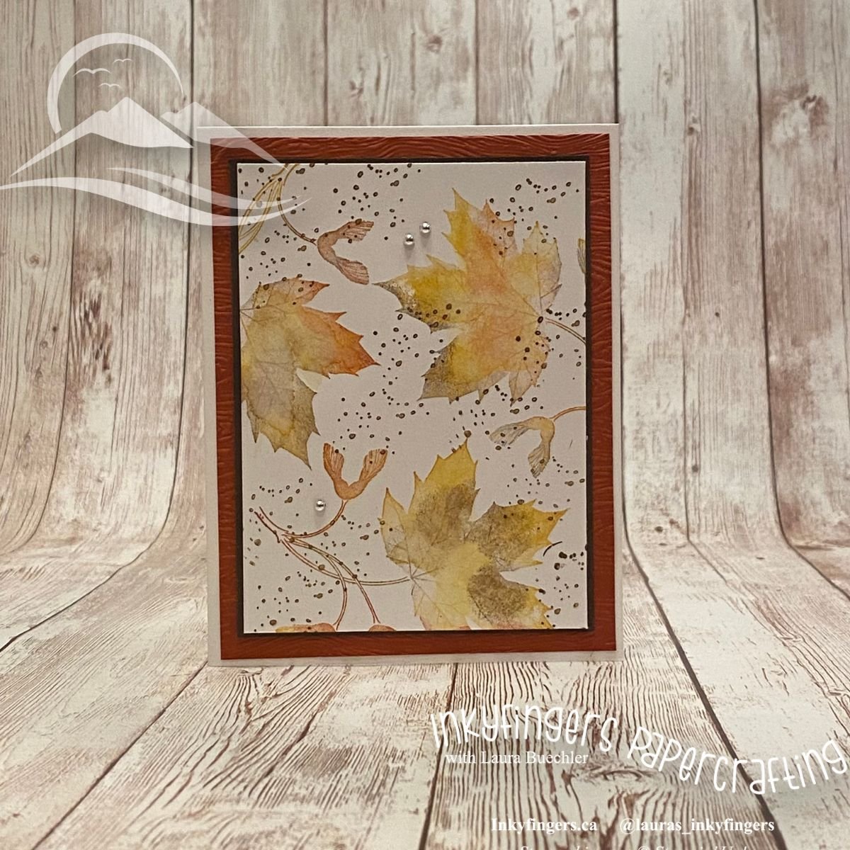 Video Tutorial : Dauber to Stamp Technique Inkyfingers Papercrafting