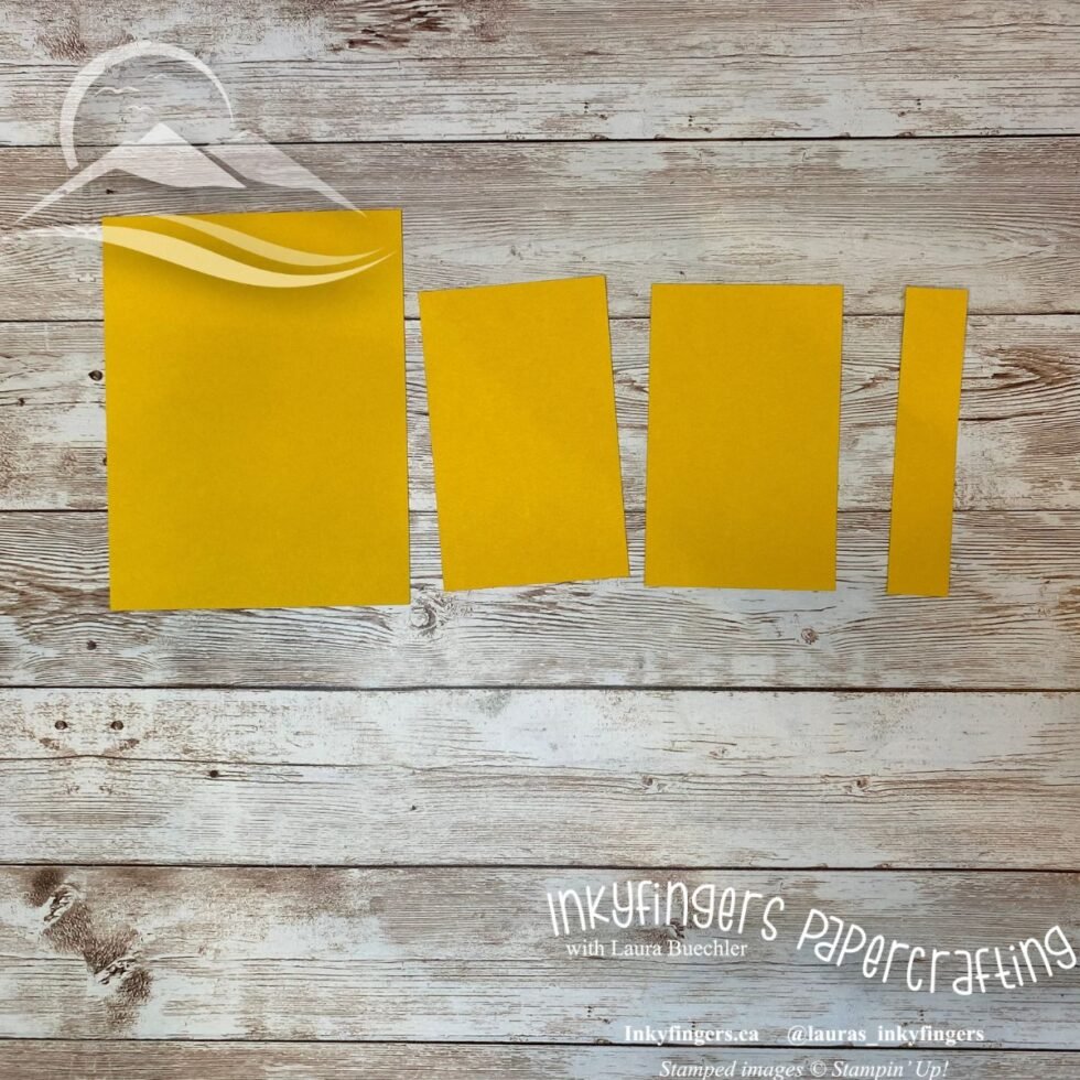 Tutorial: Four-Panel Fun Fold Card Inkyfingers Papercrafting