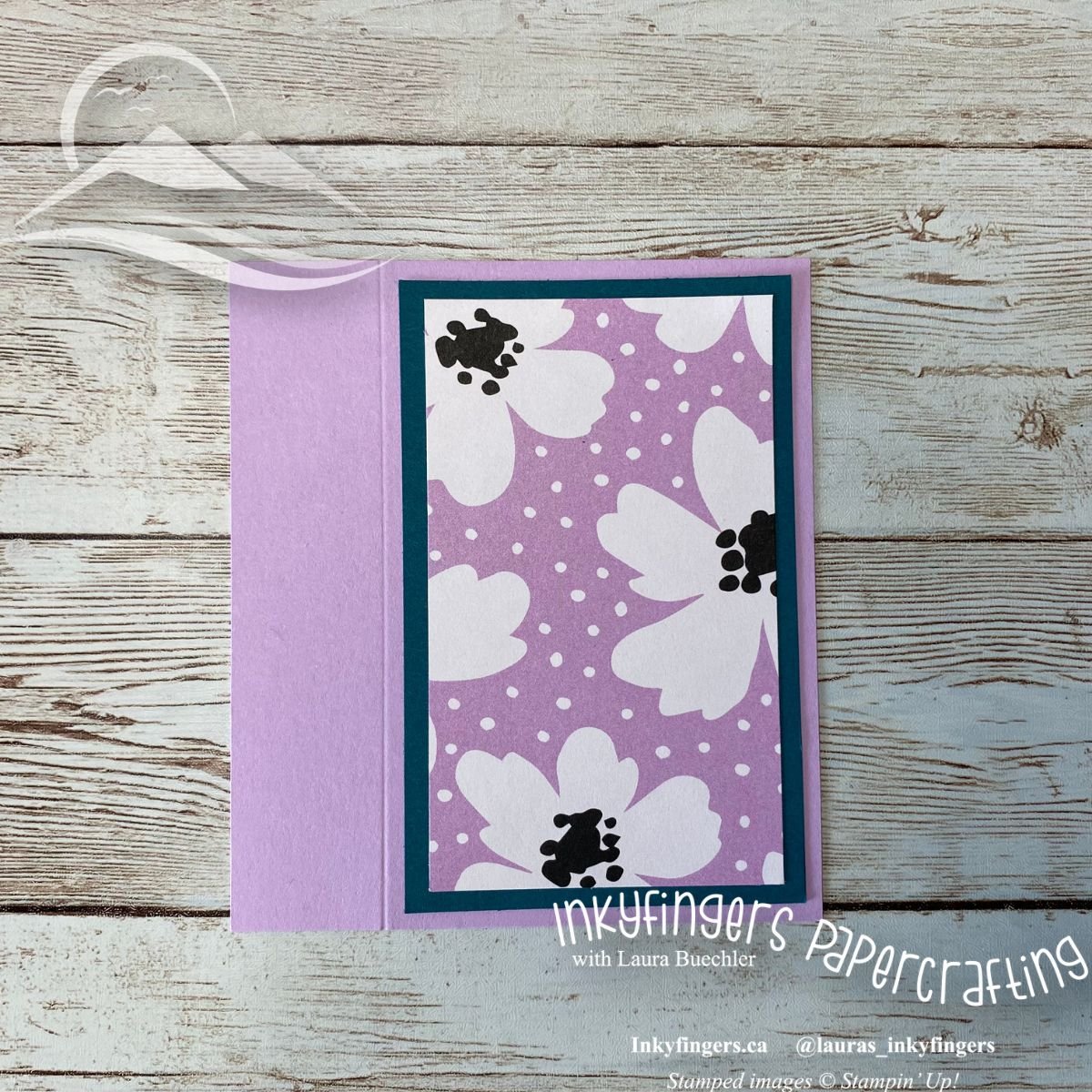 Tutorial: Staggered Gatefold Card Inkyfingers Papercrafting